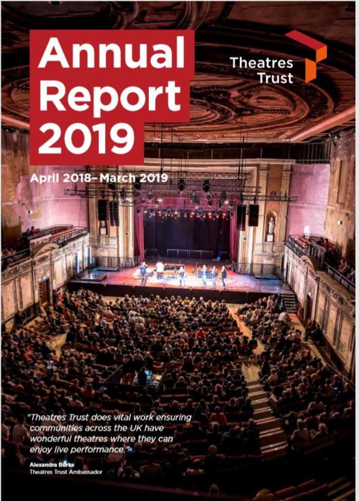Theatres Trust Annual Report 2019 published